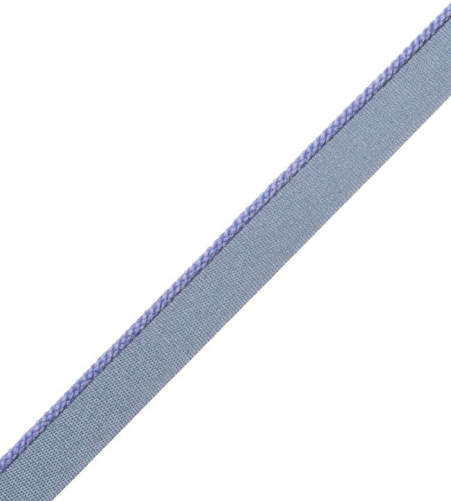 2.5mm Cambridge Cord With Tape Trimmings in Periwinkle by Samuel & Sons ...