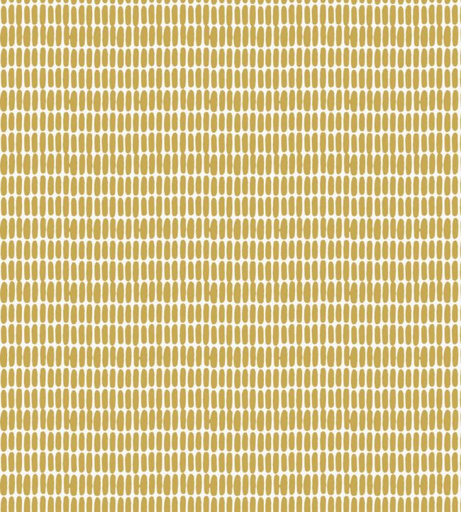 Alku Wallpaper in Yellow by Marimekko | Jane Clayton