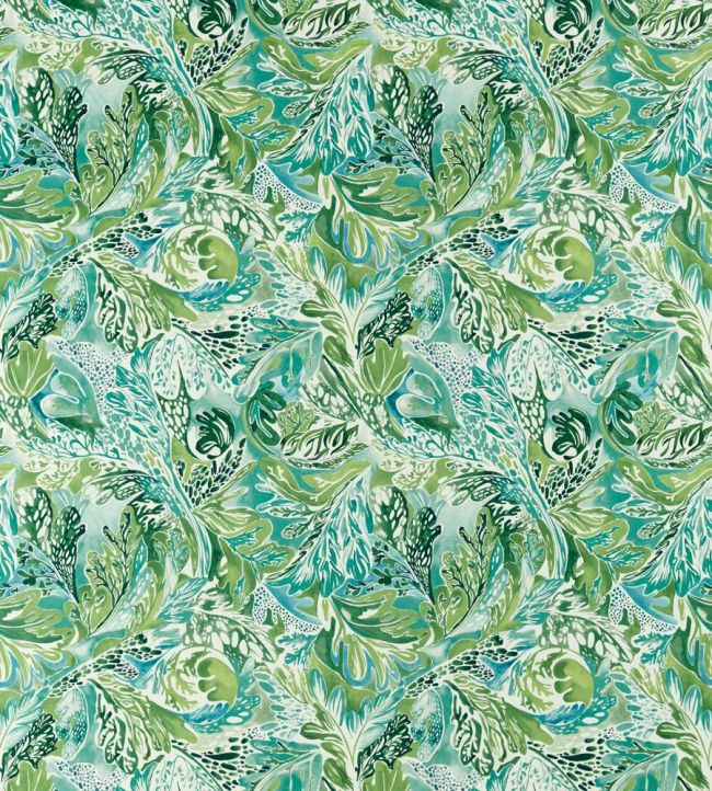 Alotau Fabric in Fig Leaf / Tree Canopy by Harlequin | Jane Clayton