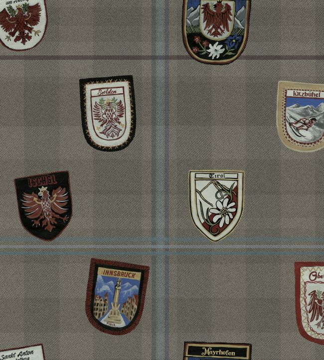 Alpbach Wallpaper in Elm by MINDTHEGAP | Jane Clayton