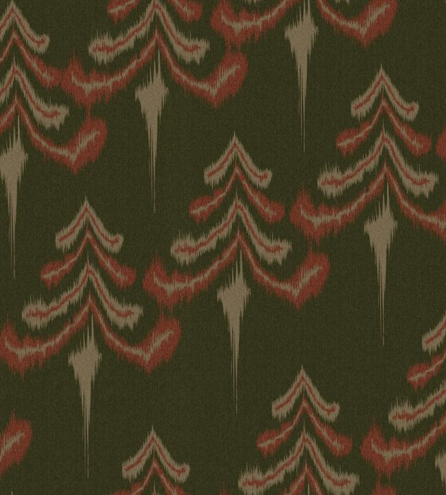 Alpine Wallpaper in Juniper by MINDTHEGAP | Jane Clayton