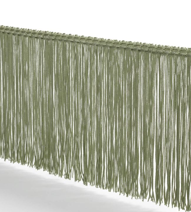 Angel Falls Fringe Trimmings in Soft Sage by James Hare | Jane Clayton