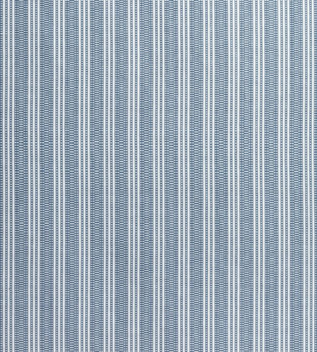 Reed Stripe Fabric by Anna French in Navy | Jane Clayton