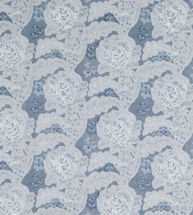 Antheia Fabric by Zoffany in Blue Stone | Jane Clayton
