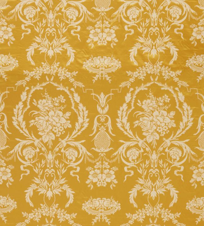 Arabesque Silk Fabric in Tigers Eye by Zoffany | Jane Clayton