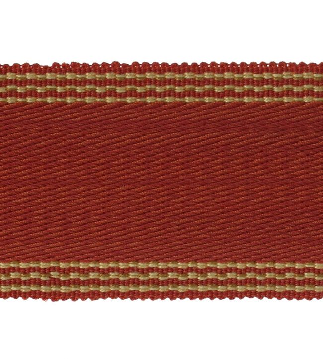 Arlington Wide Braid Trimming in Tomato by Colefax and Fowler | Jane ...