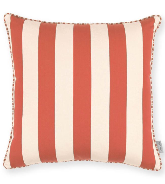 Aron Ready Made Cushions in Pimento by Romo | Jane Clayton