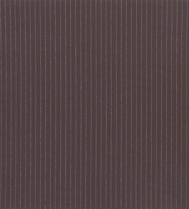 Ashby Stripe Fabric in Chocolate by Ralph Lauren | Jane Clayton