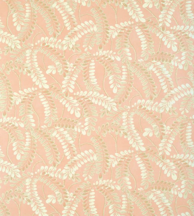 Augusta Fabric in Apricot by Thibaut | Jane Clayton