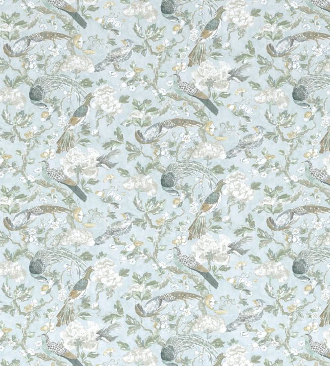 Aviary Fabric in 01 Morning Light by Madeaux | Jane Clayton