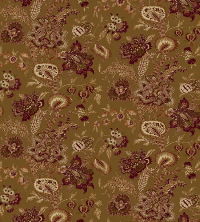 Baby Bombay Fabric in Antique Gold by Arley House | Jane Clayton