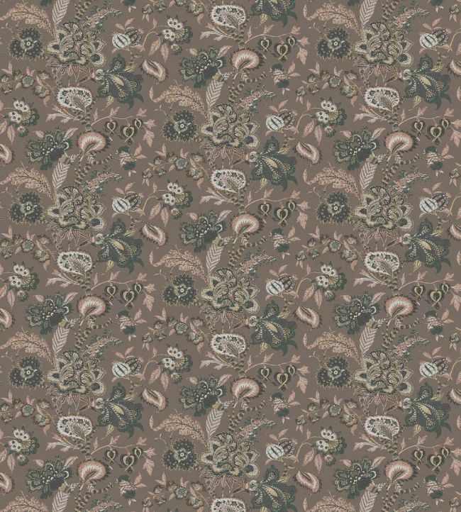 Baby Bombay Wallpaper in Silver by Arley House | Jane Clayton