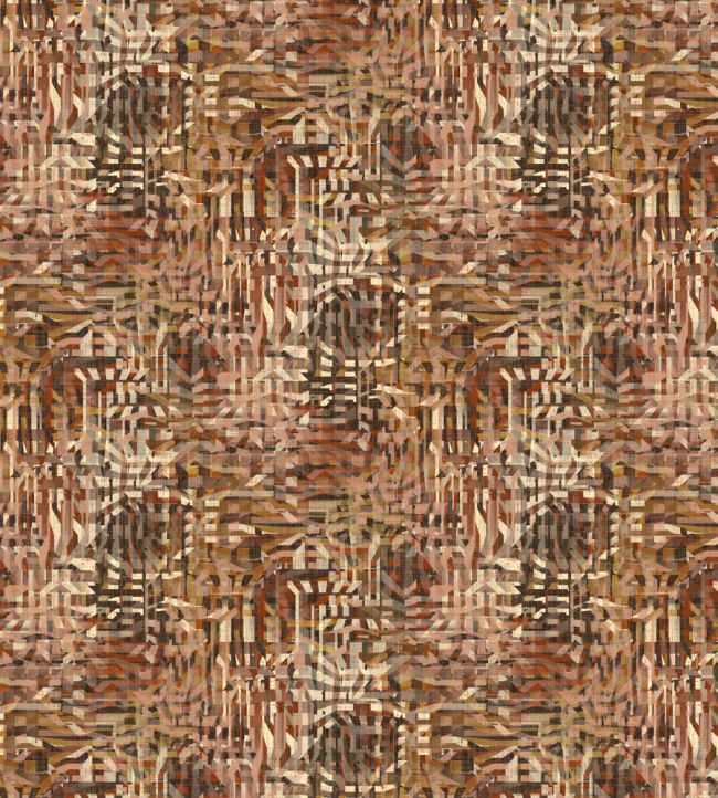 Baby Prism Fabric in Rust by Arley House | Jane Clayton