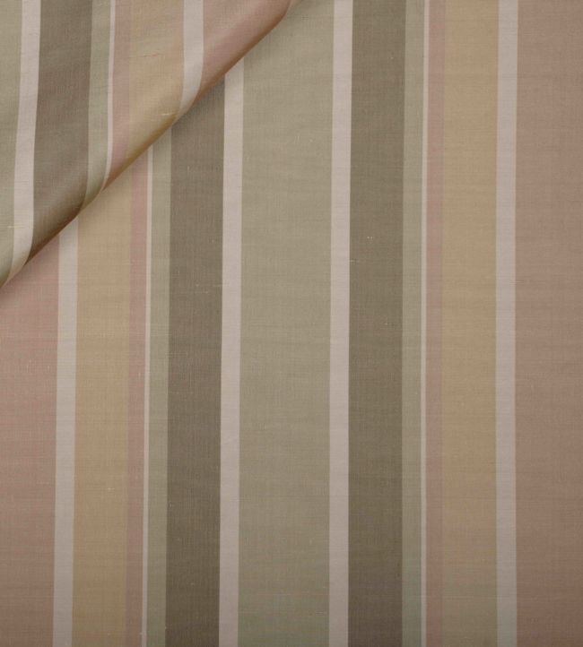 Bagan Stripe Fabric in Desert Clay by Jim Thompson | Jane Clayton