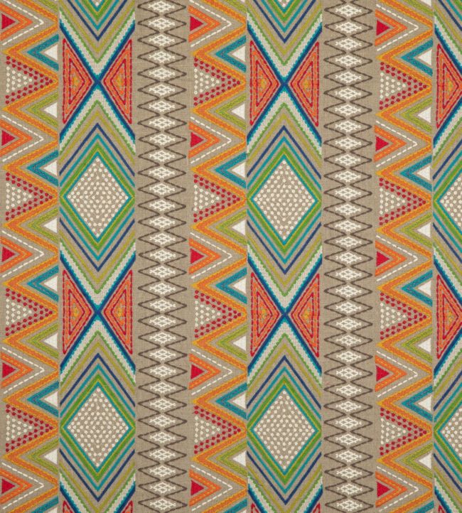 Fiesta Fabric by Baker Lifestyle in Multi | Jane Clayton