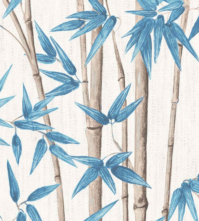 Bamboozle Fabric in Cornflower by Woodchip & Magnolia | Jane Clayton