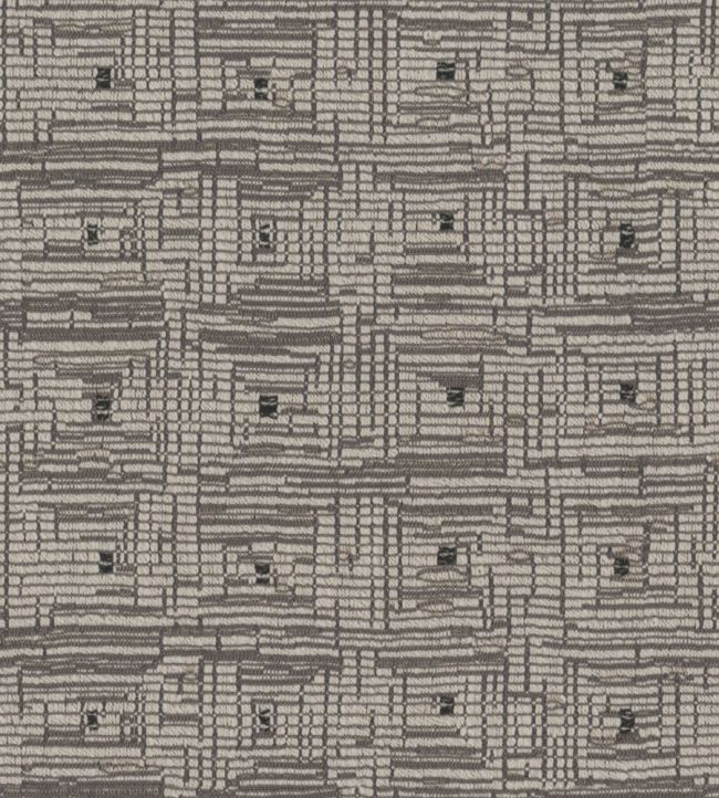 Barry FR Fabric in Grey by Zimmer + Rohde | Jane Clayton