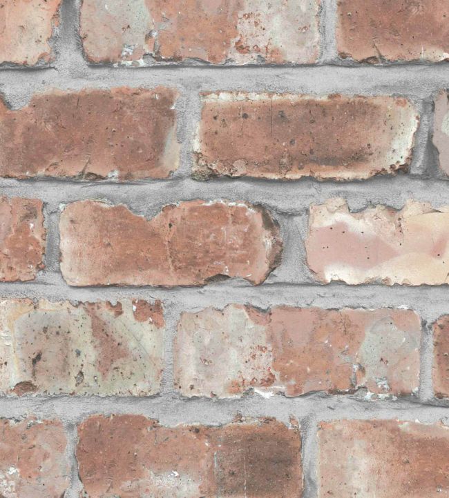 Beeston Grove Wallpaper in Brick by Woodchip & Magnolia | Jane Clayton