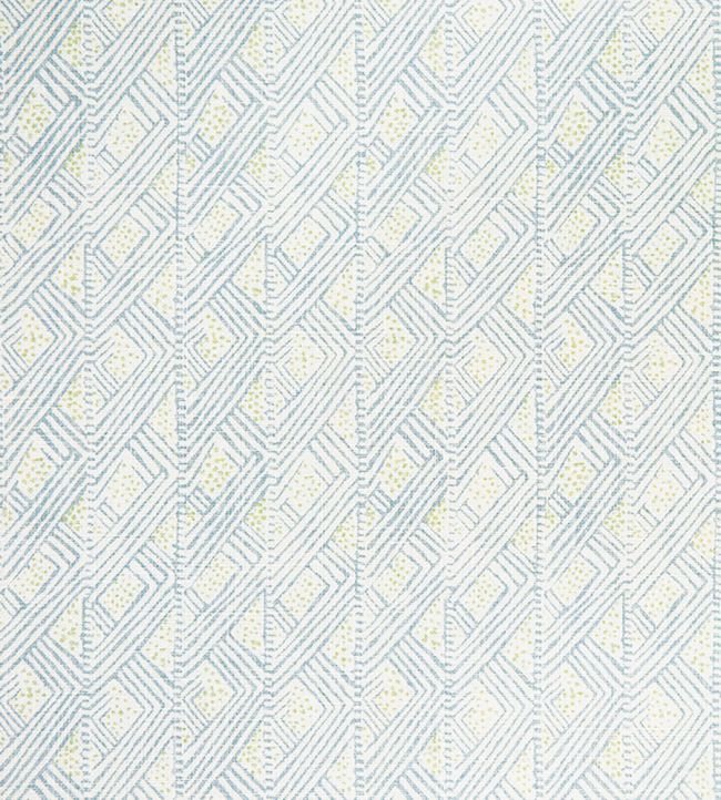 Belge Fabric in Pale Blue by Barron & Larcher for Christopher Farr ...