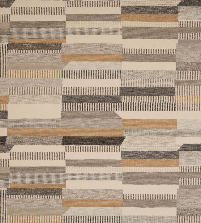 Black Mountain Fabric in Honey by Anni Albers for Christopher Farr ...