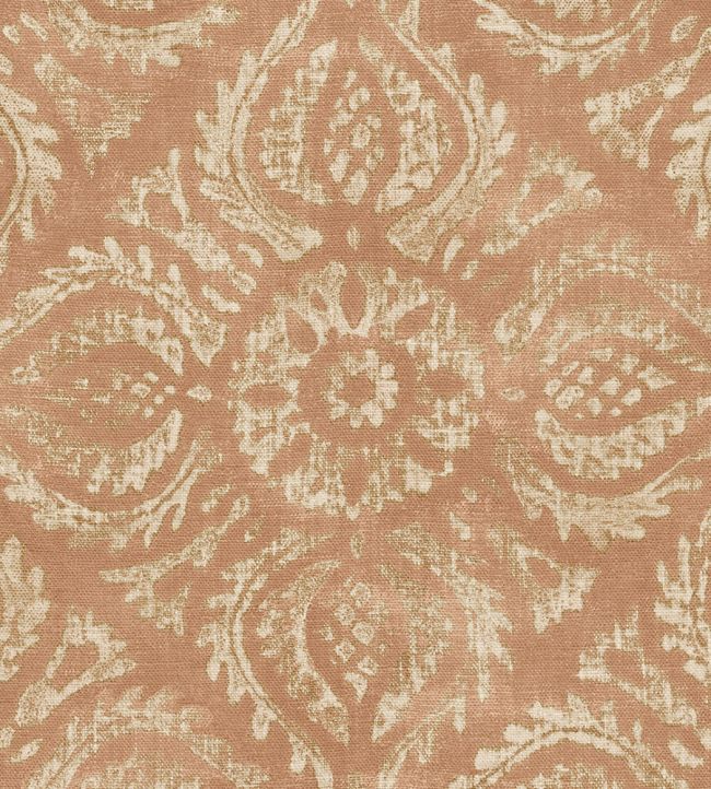 Blockprint Diagonal Tiles Wallpaper in Sierra by Eijffinger | Jane Clayton