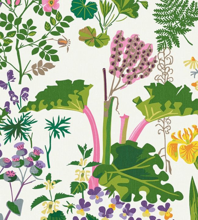 Rabarber Wallpaper by Borastapeter in 92 | Jane Clayton
