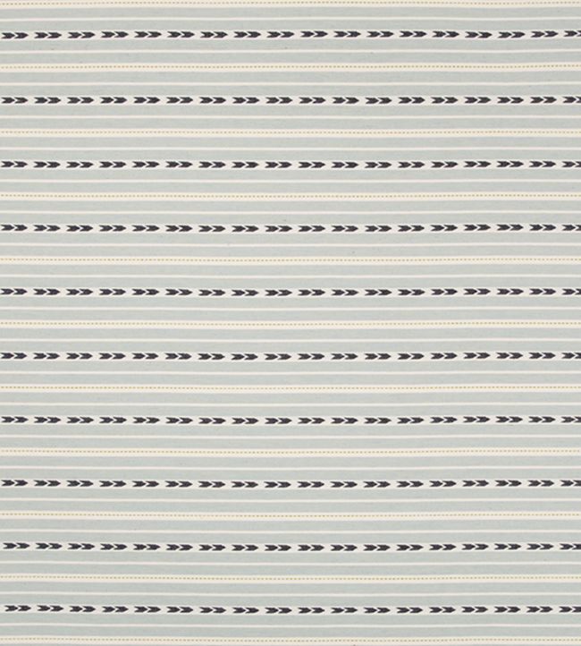 Bow And Arrow Fabric in Aqua by Kit Kemp for Christopher Farr Cloth ...