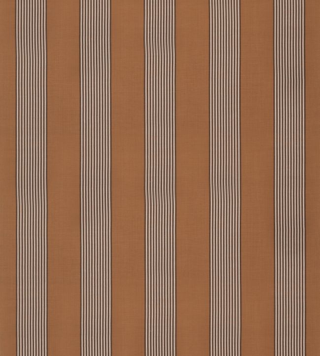 Bowery Stripe Fabric in Spice by Threads | Jane Clayton