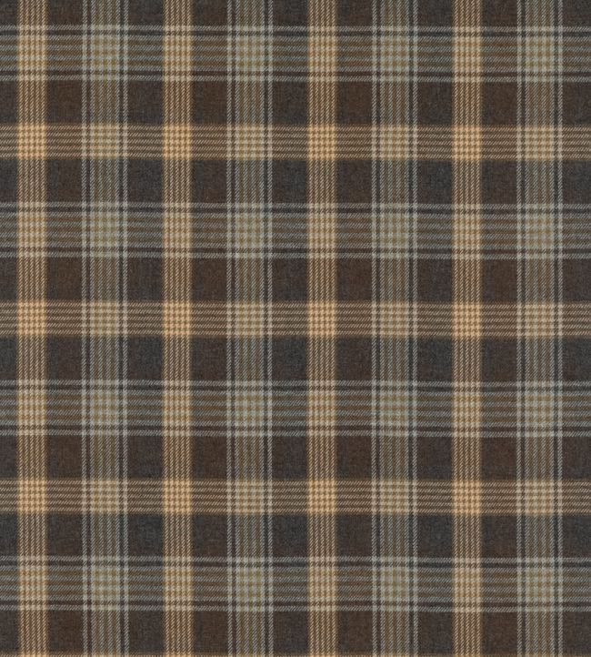 Braemar Fabric in Woodsmoke by Mulberry Home | Jane Clayton