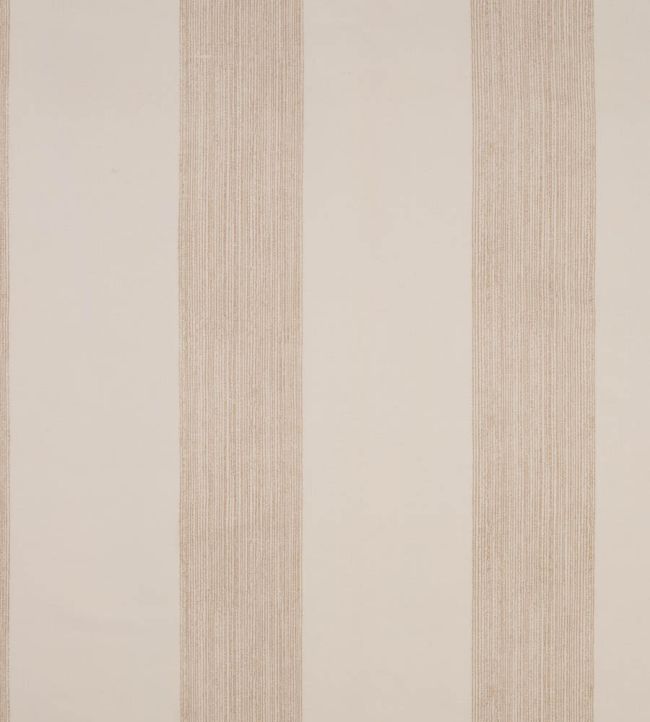 Brome Stripe Fabric in Taupe by Christopher Farr Cloth | Jane Clayton