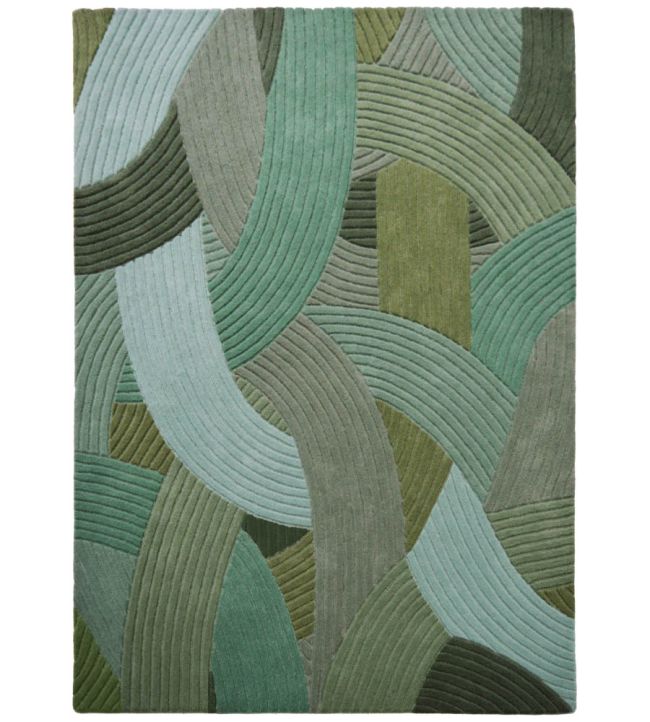 Canopee Rug in Green by Edito Paris | Jane Clayton