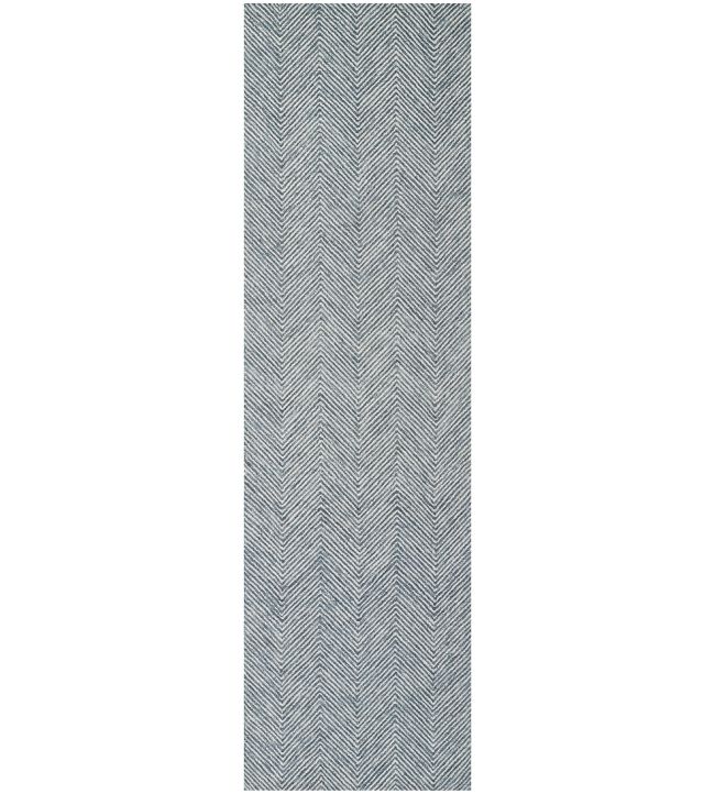 Charles CHR-2 Runner Rug in Denim by Momeni | Jane Clayton