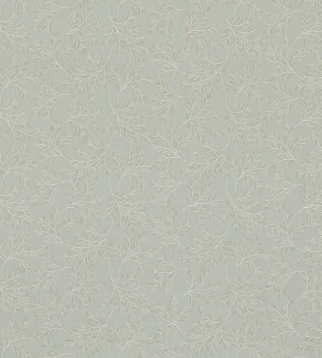 Chelsea Fern Fabric in Aqua by GP & J Baker | Jane Clayton
