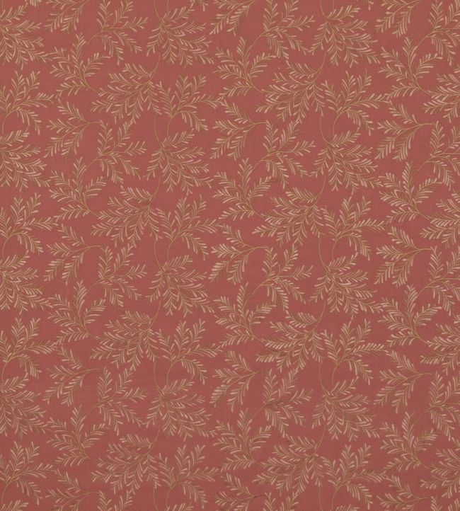 Chelsea Fern Fabric in Red by GP & J Baker | Jane Clayton