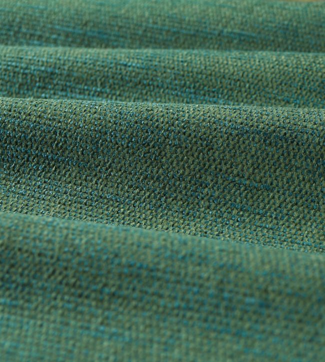 Chenille Fabric in Deep Moss by Zoffany | Jane Clayton