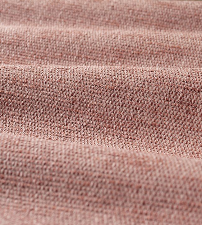 Chenille Fabric in Deep Tuscan Pink by Zoffany | Jane Clayton