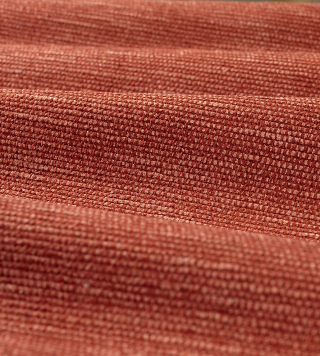 Chenille Fabric in Venetian Red by Zoffany | Jane Clayton