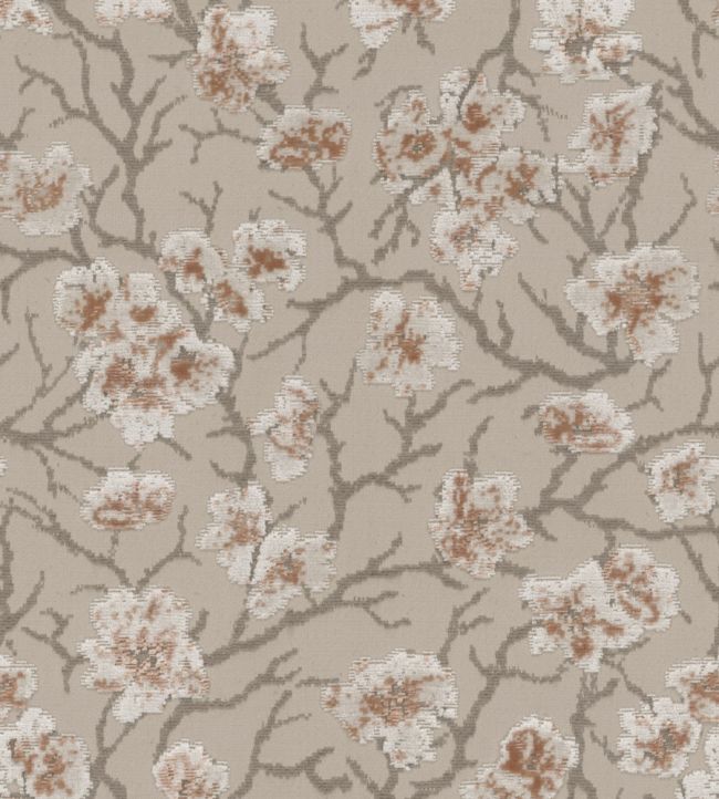 Cherry Blossom Fabric in Neutral by Zimmer + Rohde | Jane Clayton