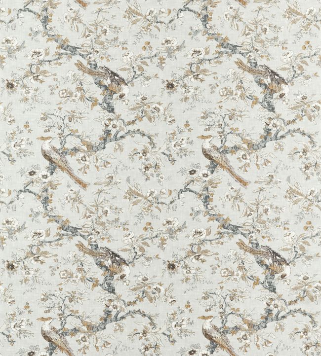 Chintz Fabric in Quartz Grey by Zoffany | Jane Clayton