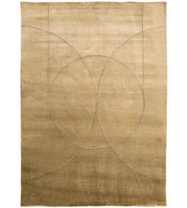 Circulus Rug in Ochre by Linie Design | Jane Clayton