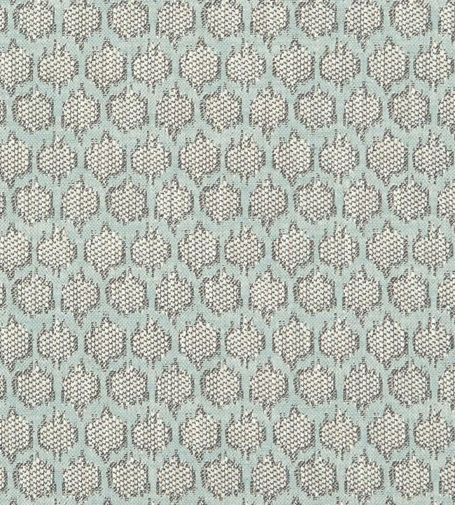 Dorset Fabric by Clarke & Clarke in Duckegg | Jane Clayton