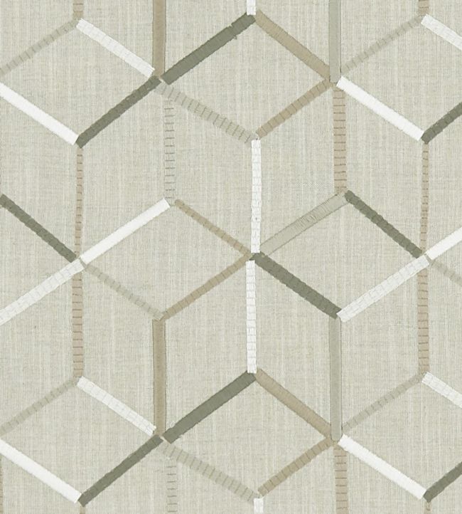Linear Fabric in Linen by Clarke & Clarke | Jane Clayton