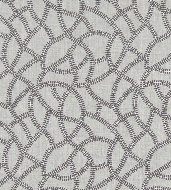 Panache Fabric in Charcoal by Clarke & Clarke | Jane Clayton