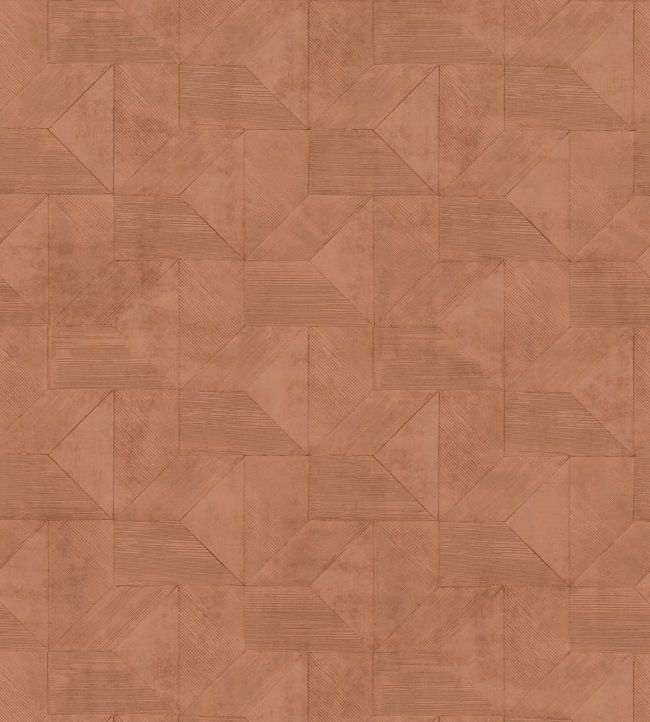 Clay Wallpaper in Red by Nobilis | Jane Clayton