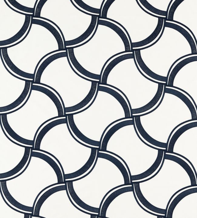 Cognate Fabric in Japanese Ink / Awakening by Harlequin | Jane Clayton