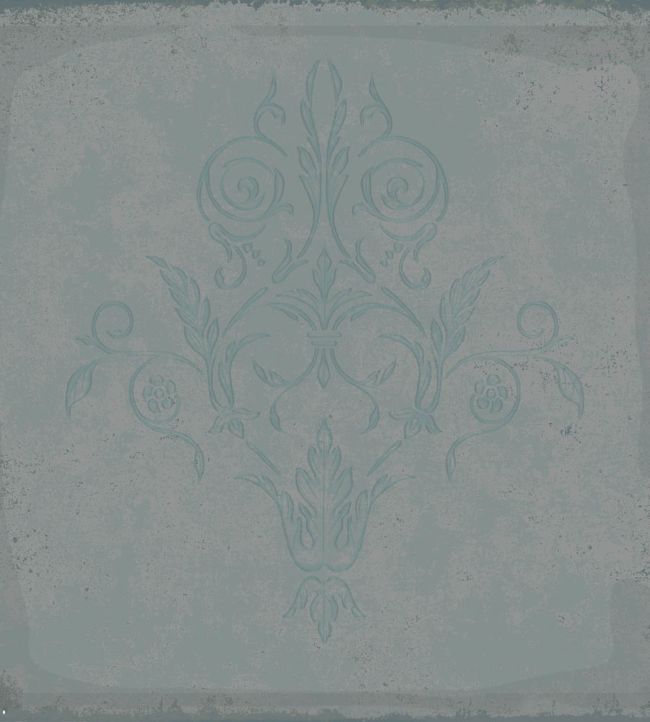Albery Wallpaper in Aqua by Cole & Son | Jane Clayton