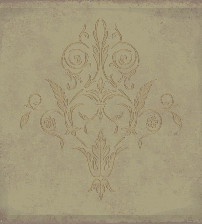 Albery Wallpaper in Soft Gold by Cole & Son | Jane Clayton