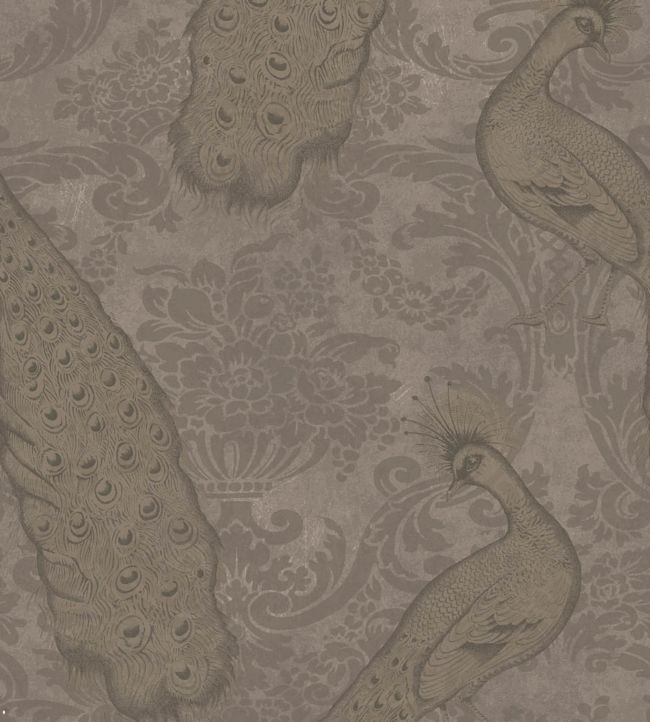 Byron Wallpaper in Silver by Cole & Son | Jane Clayton