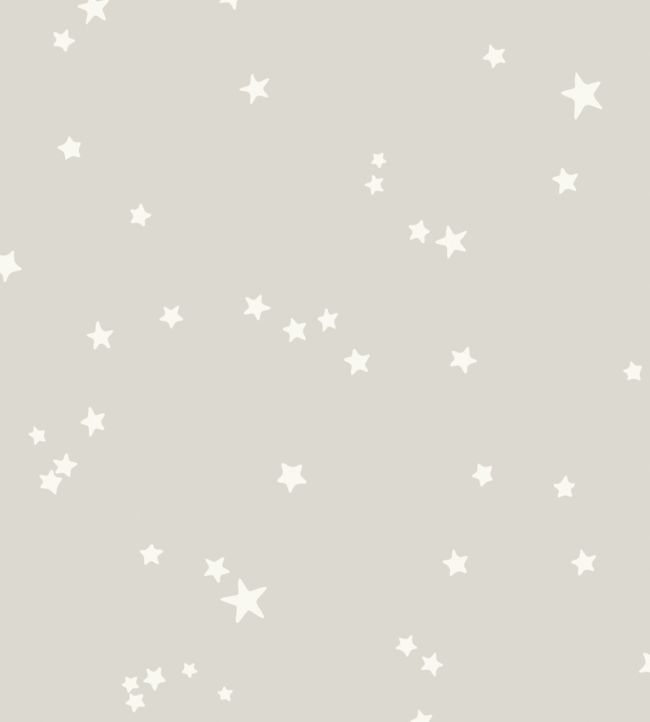 Stars Wallpaper in Grey & White by Cole & Son | Jane Clayton