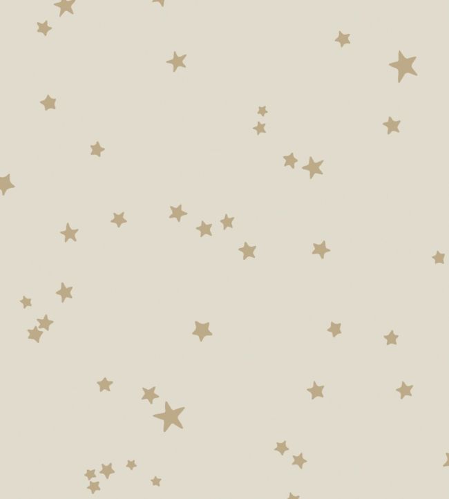 Stars Wallpaper in Buff & Gold by Cole & Son | Jane Clayton